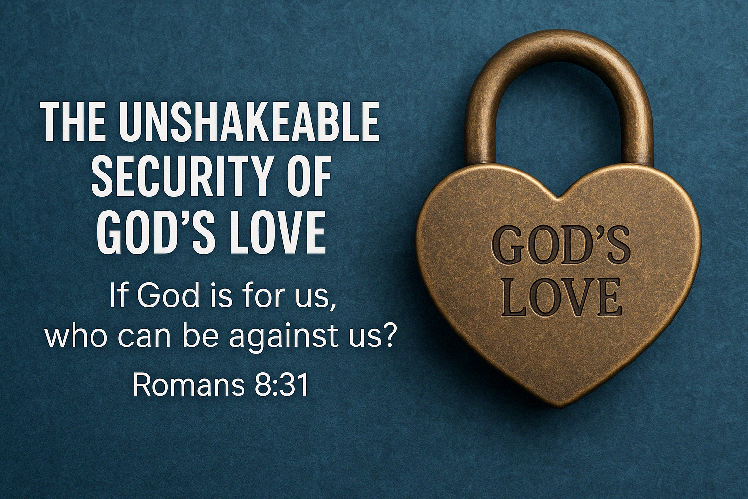 The Unshakeable Security of God's Love | Concord Road Church of Christ