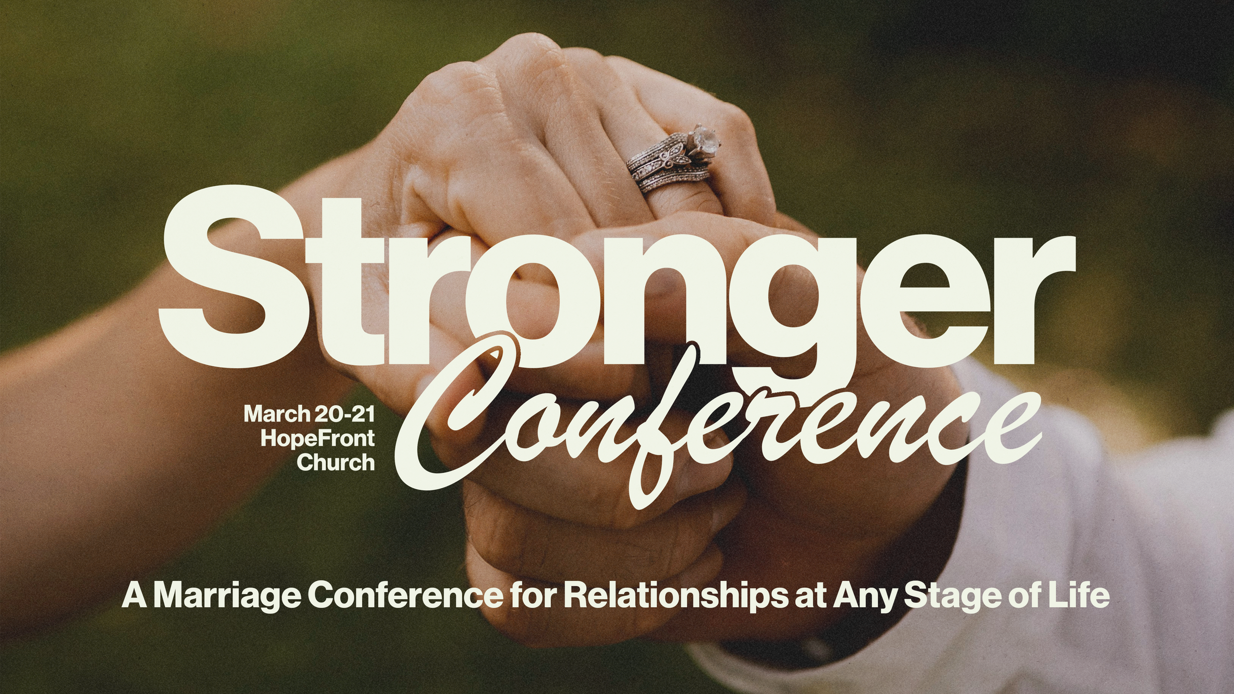 Stronger Marriage Conference