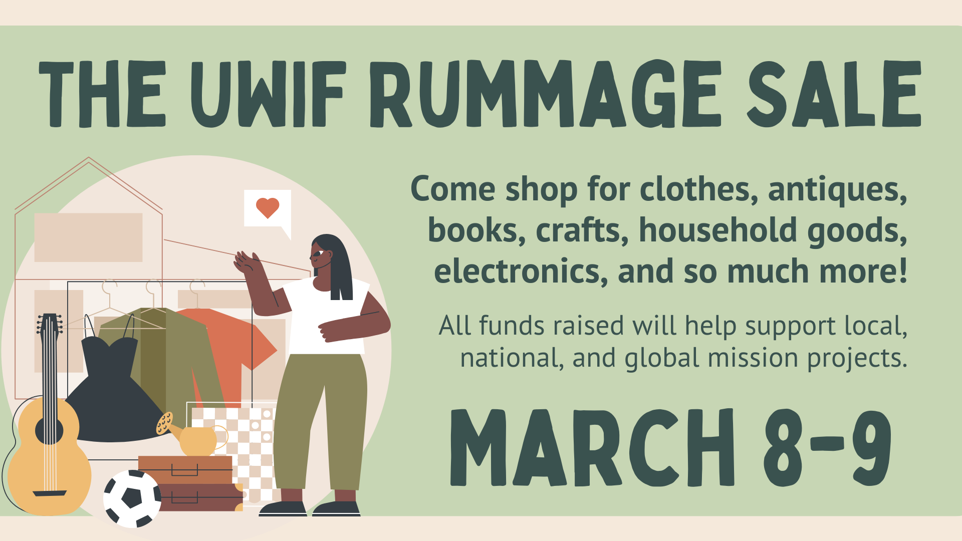 The UWIF Rummage Sale | First United Methodist Church of Olympia