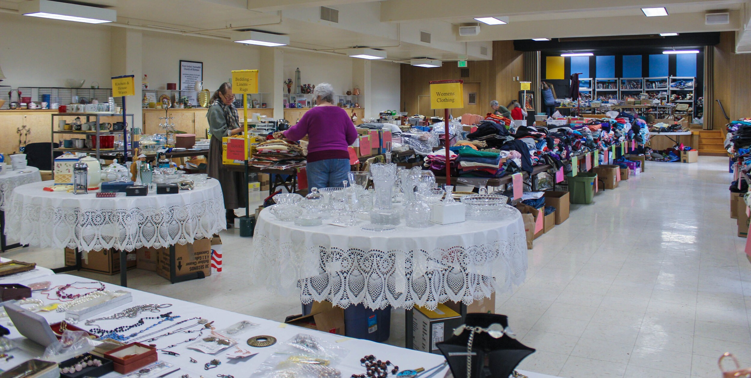 UWIF Rummage Sale - This Weekend | First United Methodist Church of Olympia