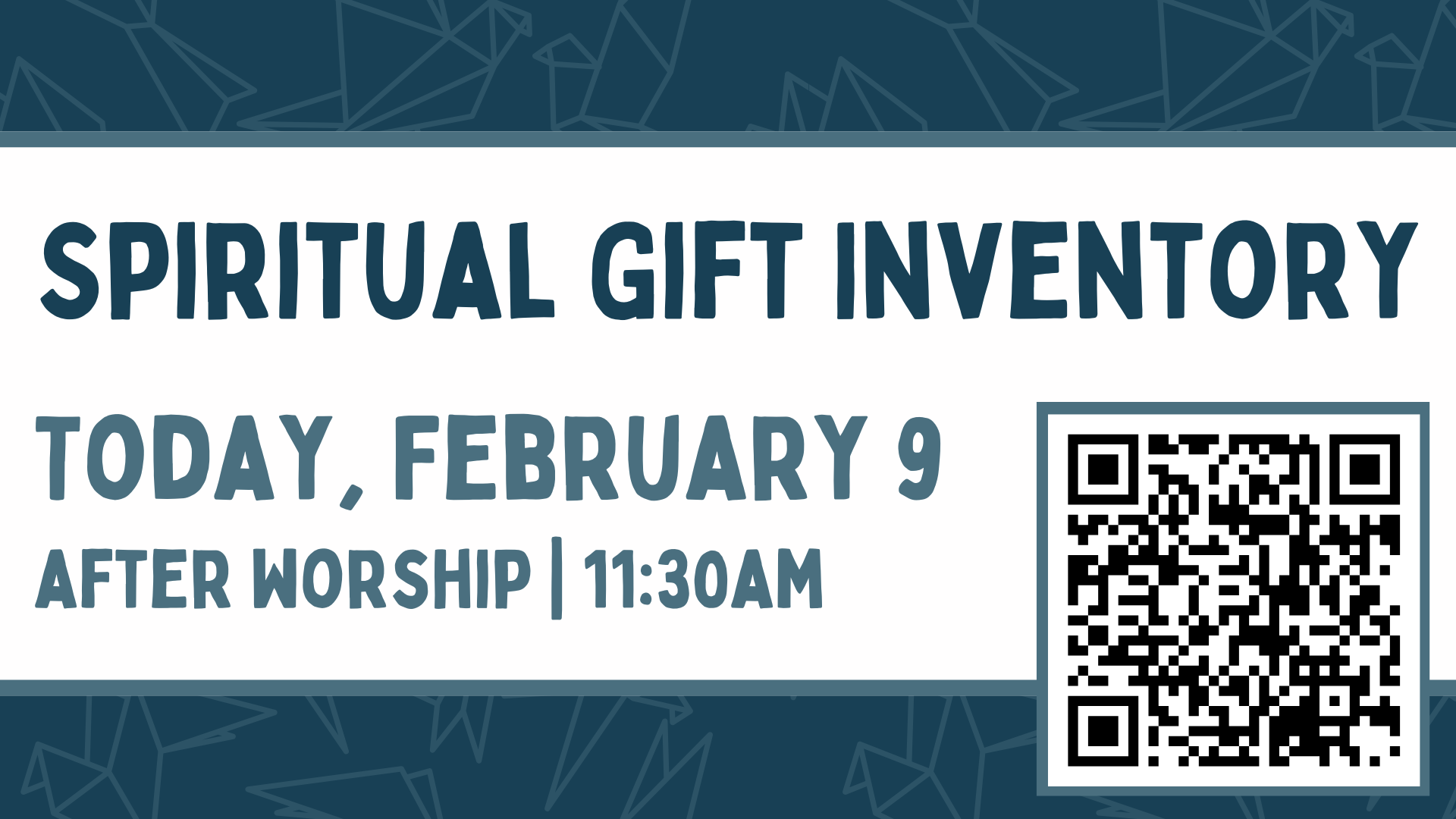 The Spiritual Gifts Inventory | First United Methodist Church of Olympia