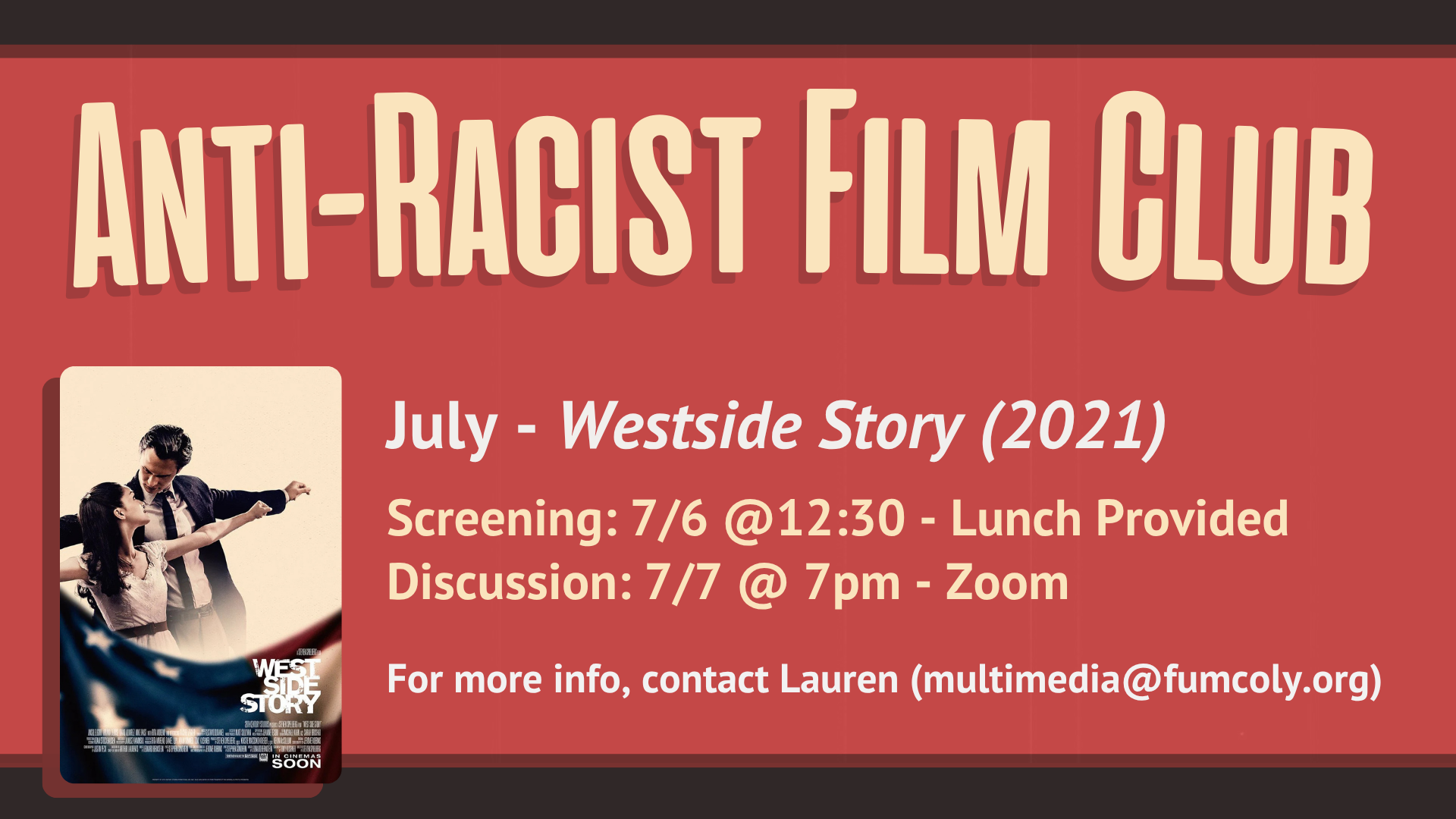 Anti-Racist Film Club | First United Methodist Church of Olympia