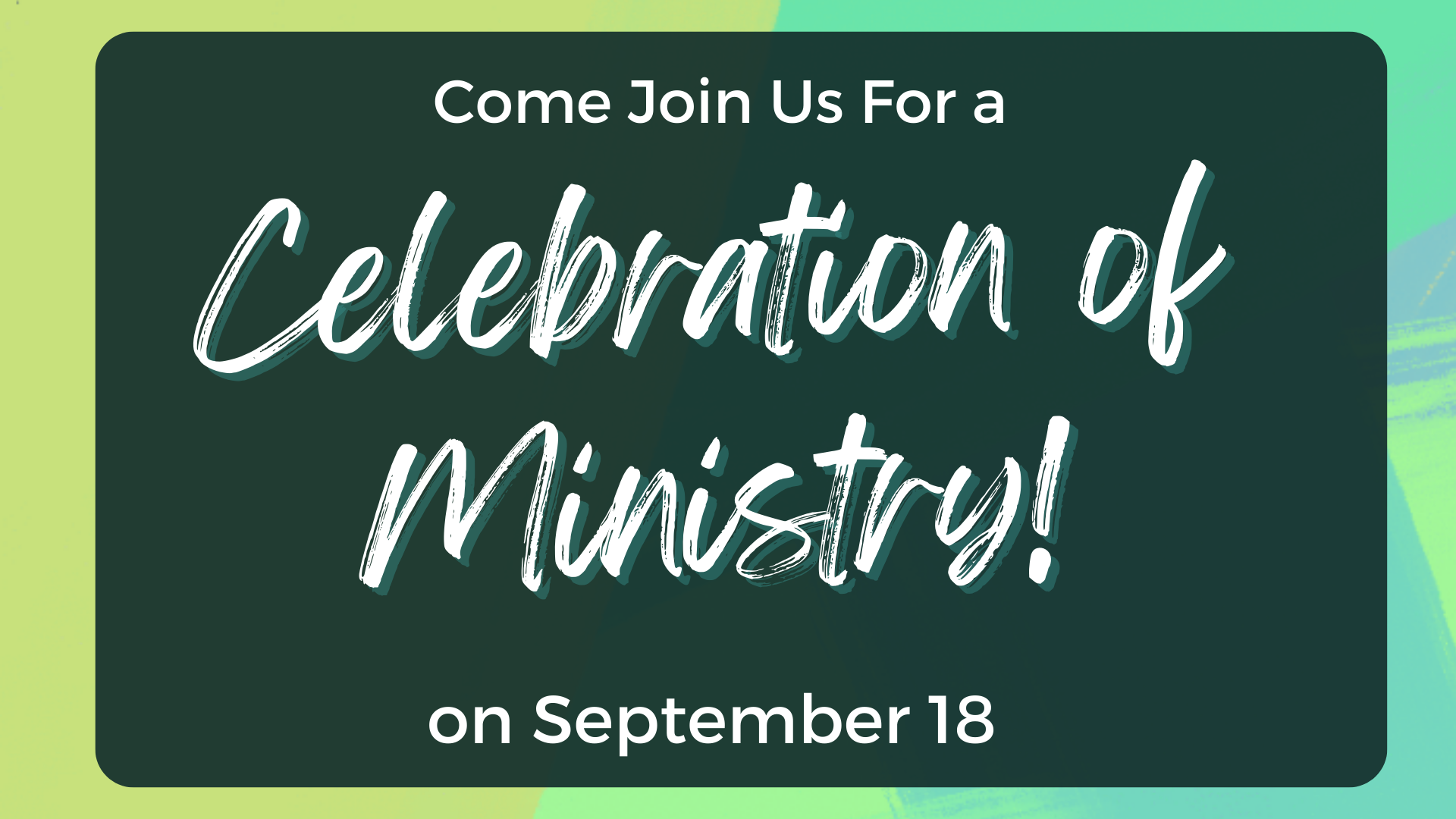 Celebration of Ministries is Almost Here | First United Methodist ...