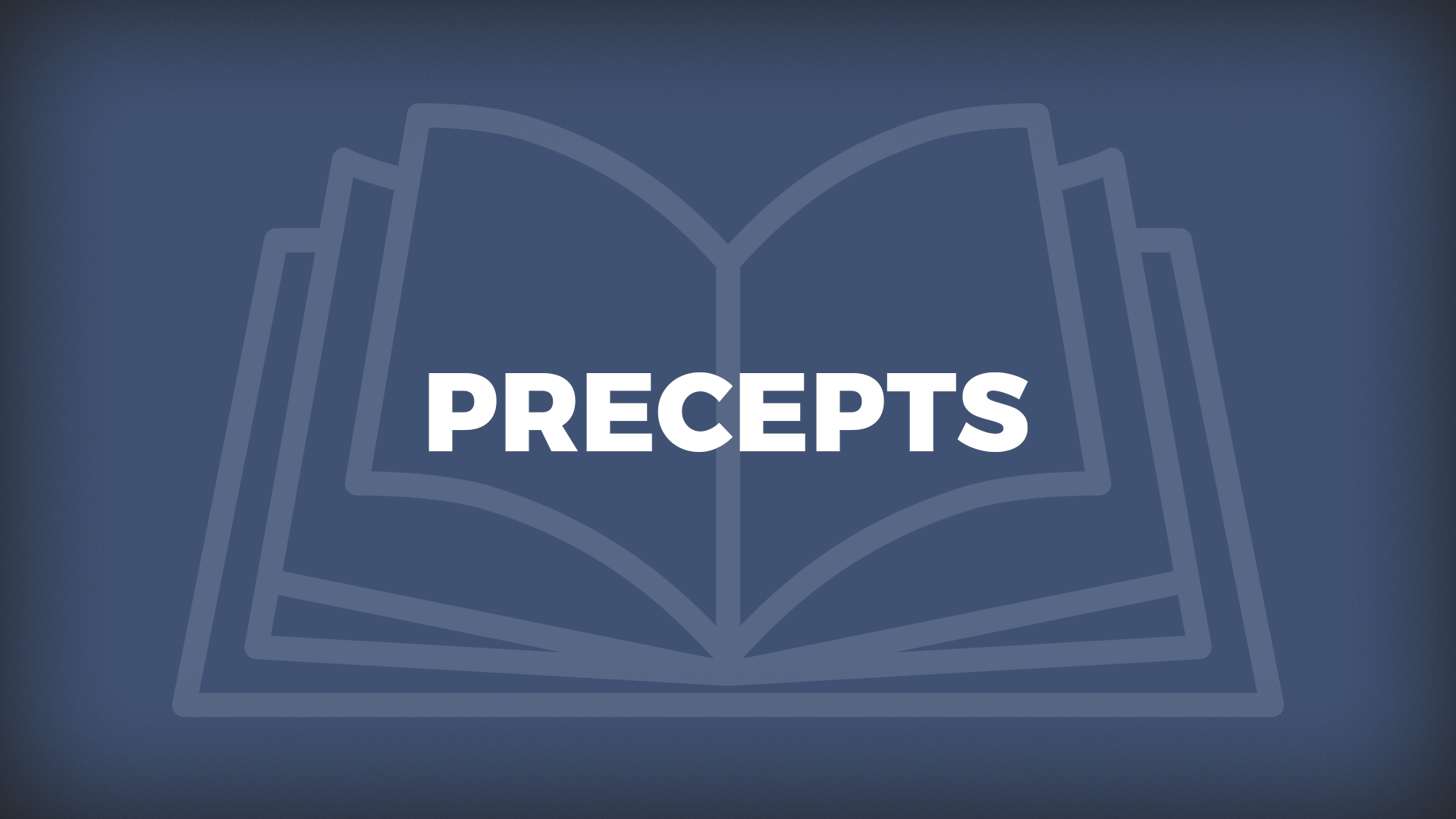 Precepts: Study of Job | Calvary Baptist Church - LA