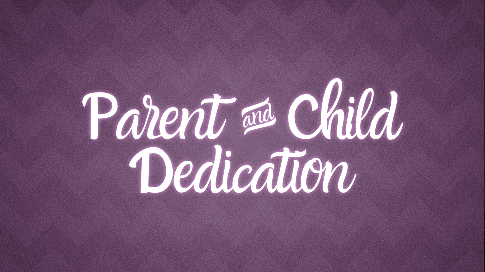 Parent & Child Dedication | Calvary Baptist Church - LA