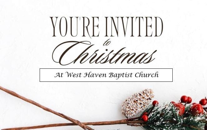Your Invitation To Offer An Invitation | West Haven Baptist