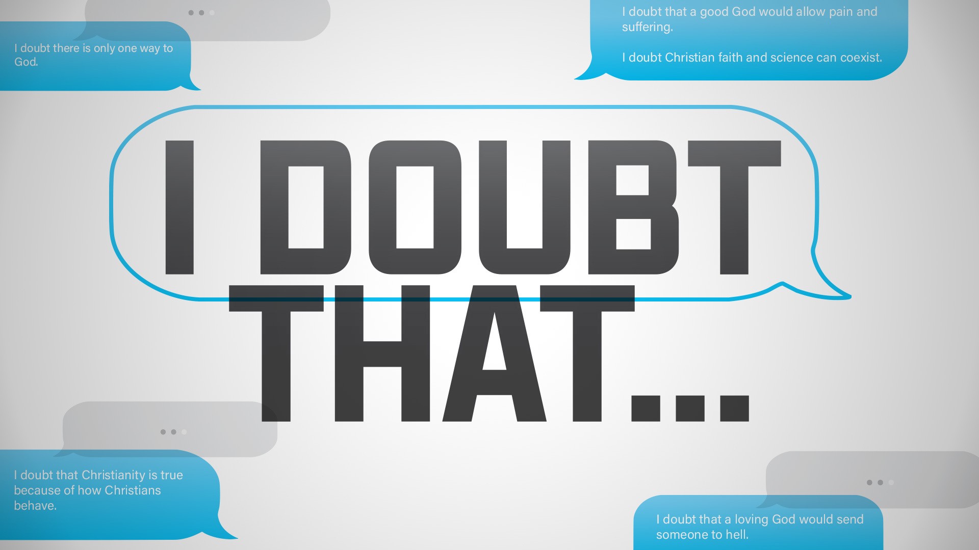 I Doubt That - Q3 | Stonehill Church