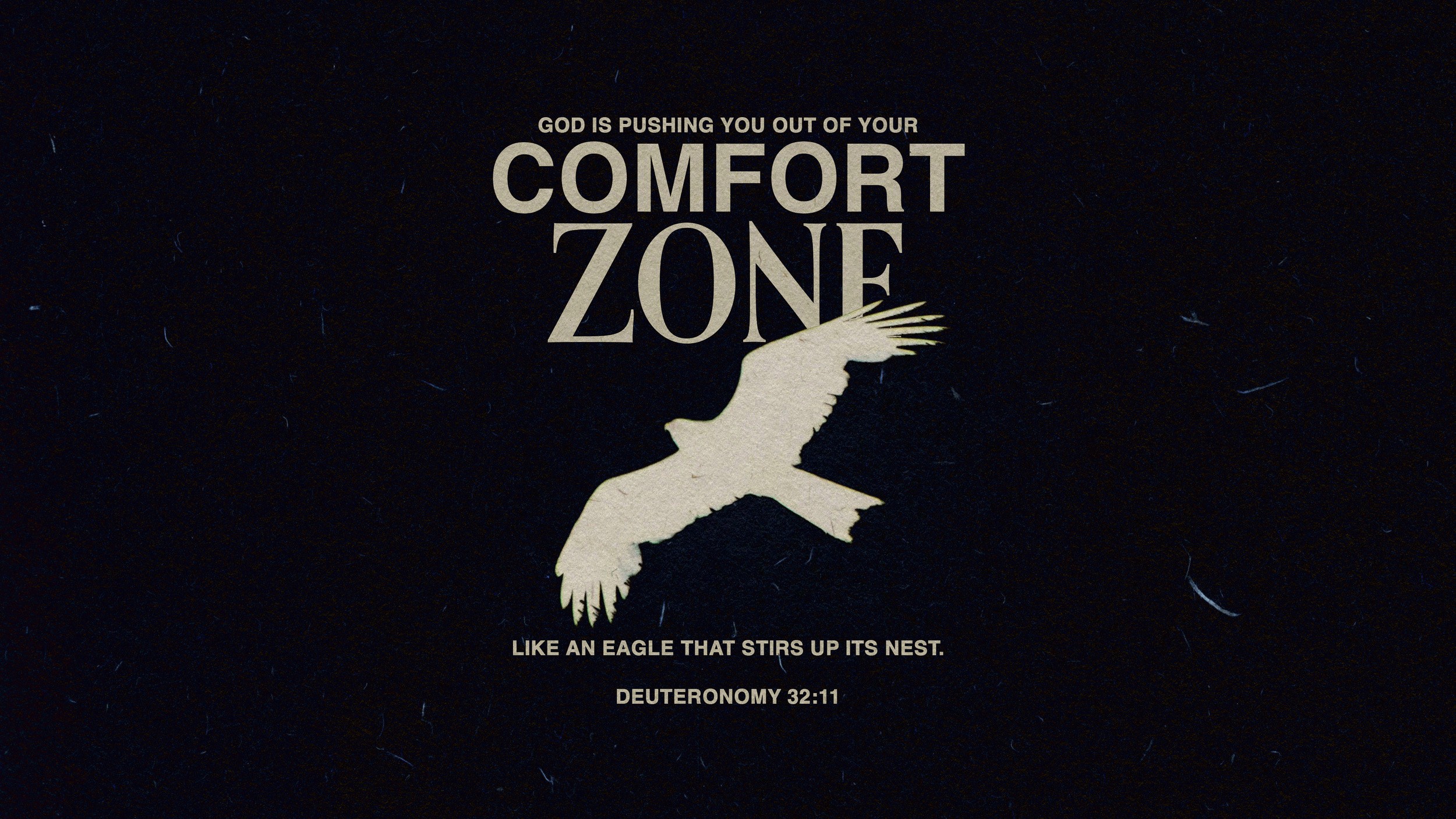 GOD IS PUSHING YOU OUT OF YOUR COMFORT ZONE | The Church @ War Hill