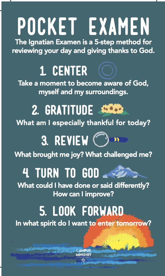 Weekly Examen | Grace Church of Perry