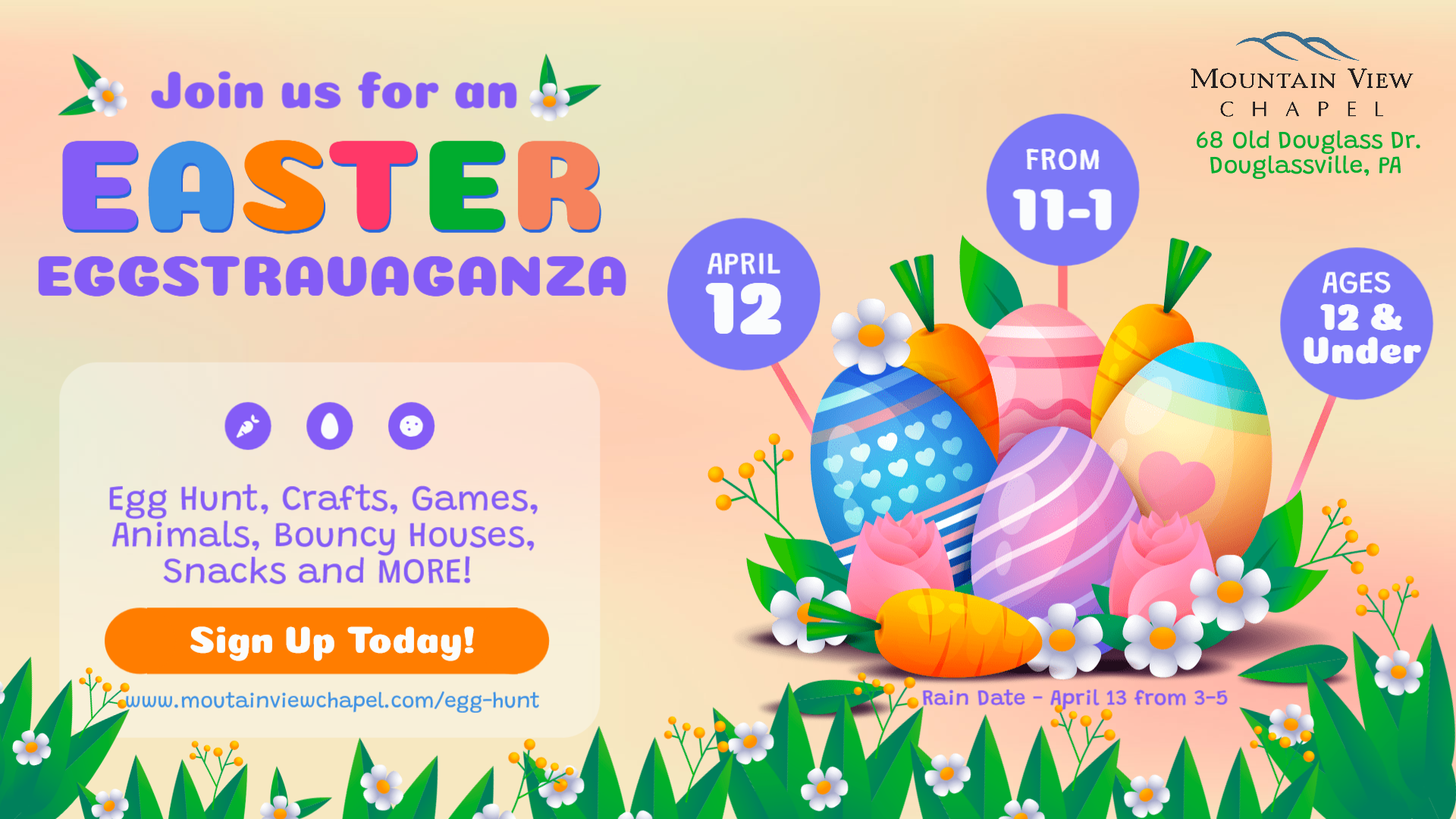 Mountain View Chapel - Egg Hunt