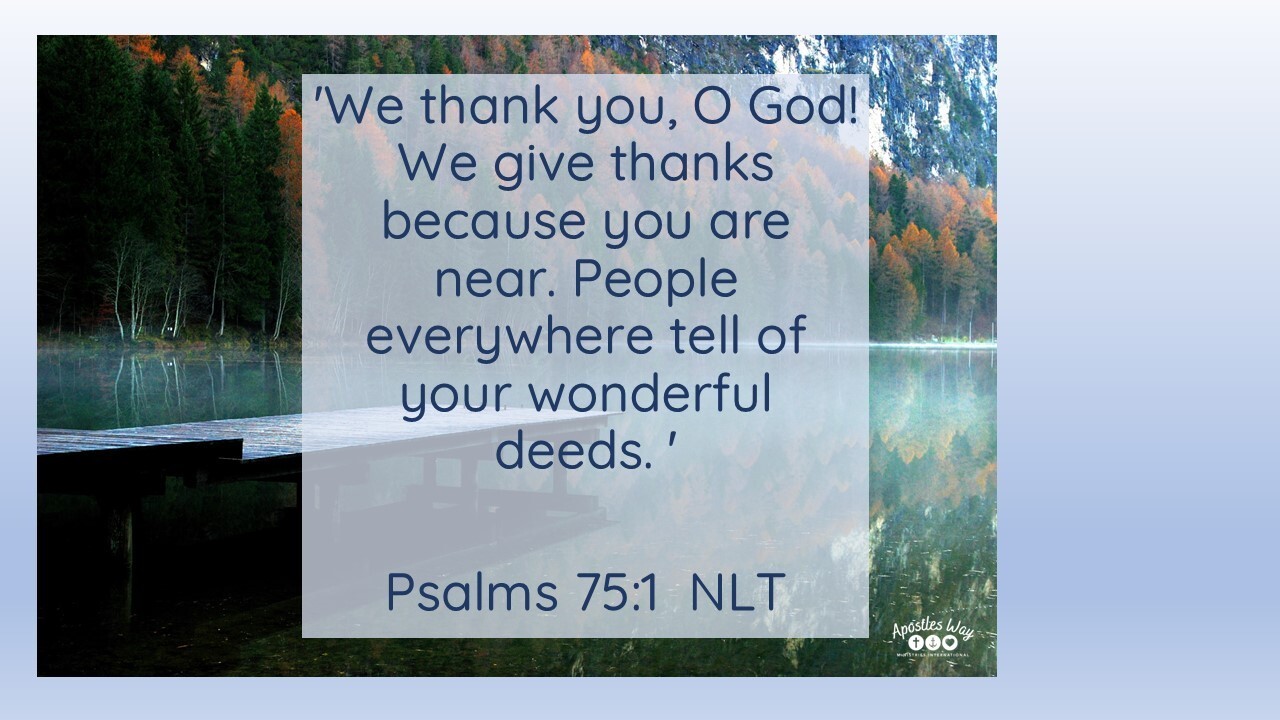 Thanks -Day 9 | Apostles Way Ministries International
