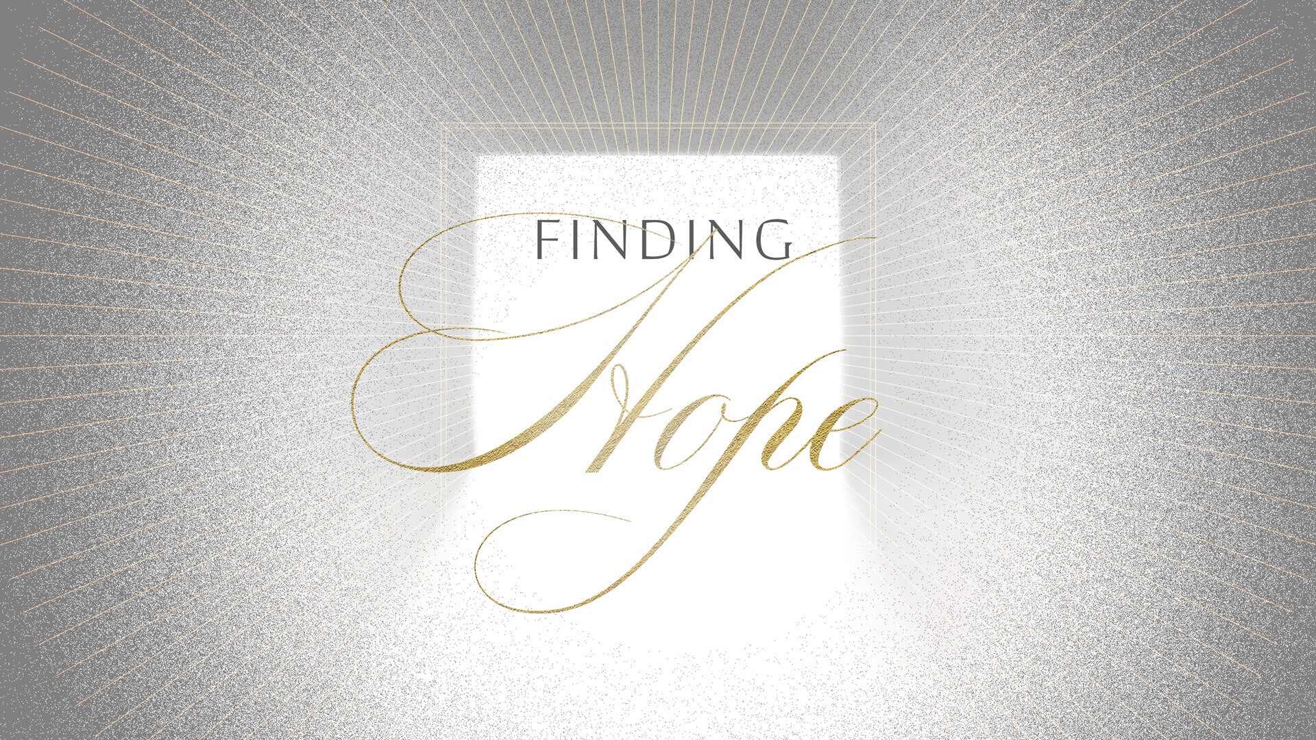 Finding - Part 1 [Notes] | Chestnut Ridge Church