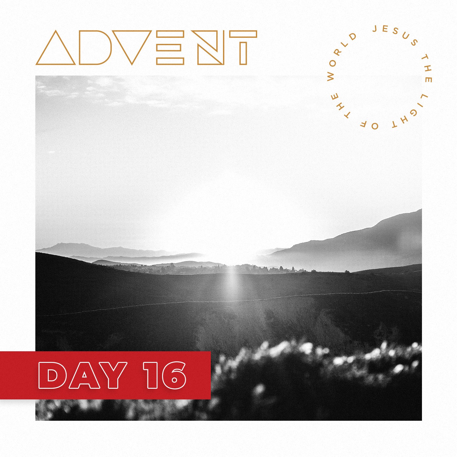 Advent Day 16 - Jesus is the Light of the World | Hendersonville Church ...