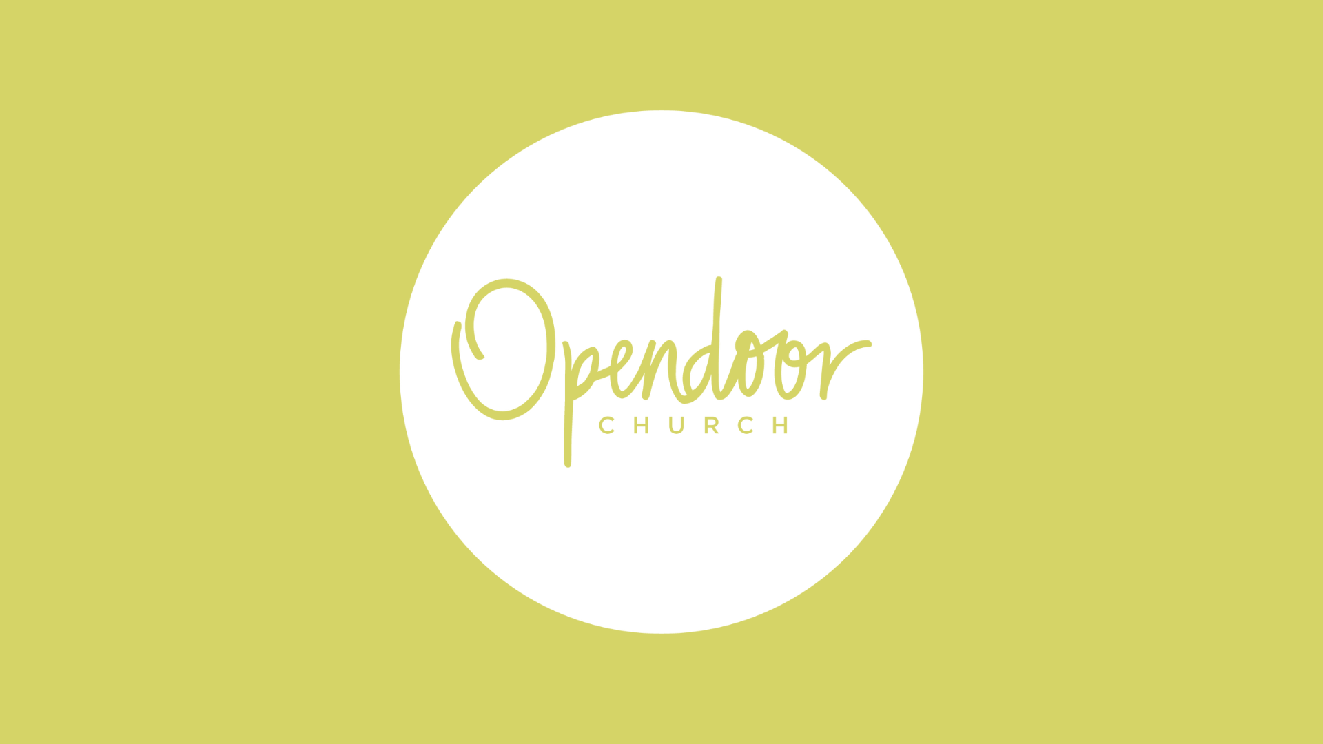 The Holy Work of Peacemaking | Opendoor Church