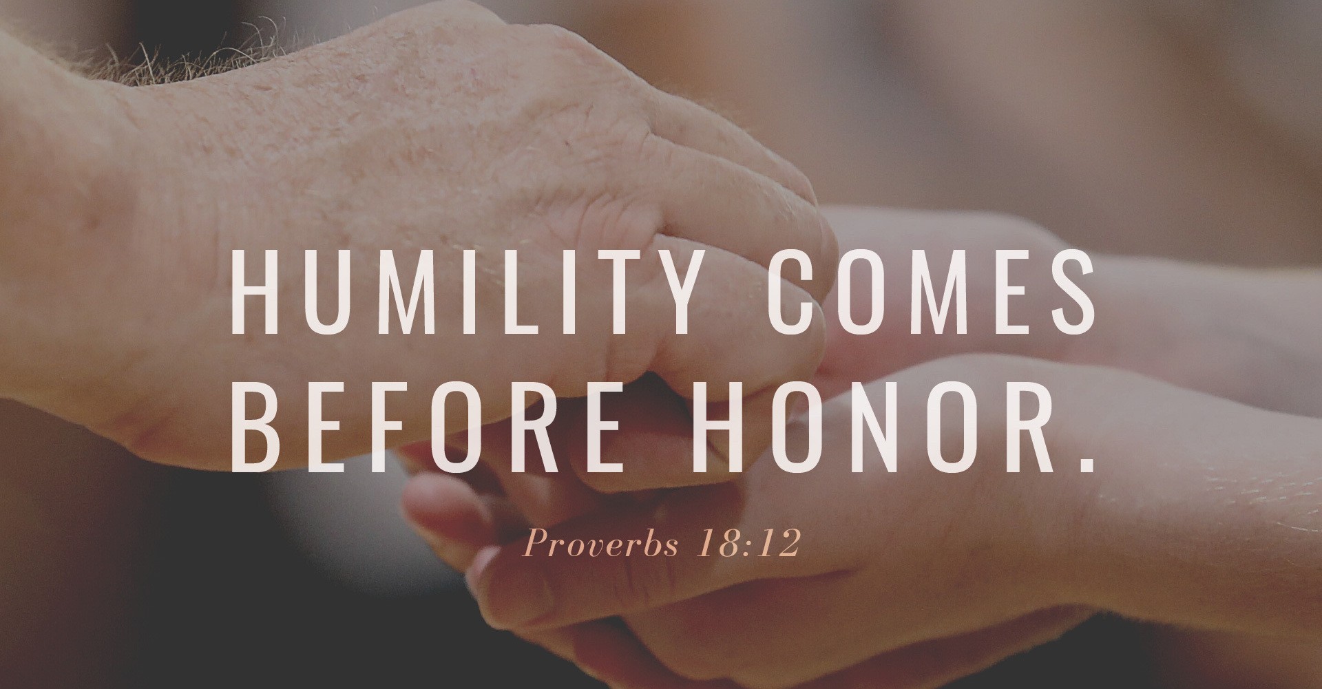 Humility and Honor | Destiny City Church