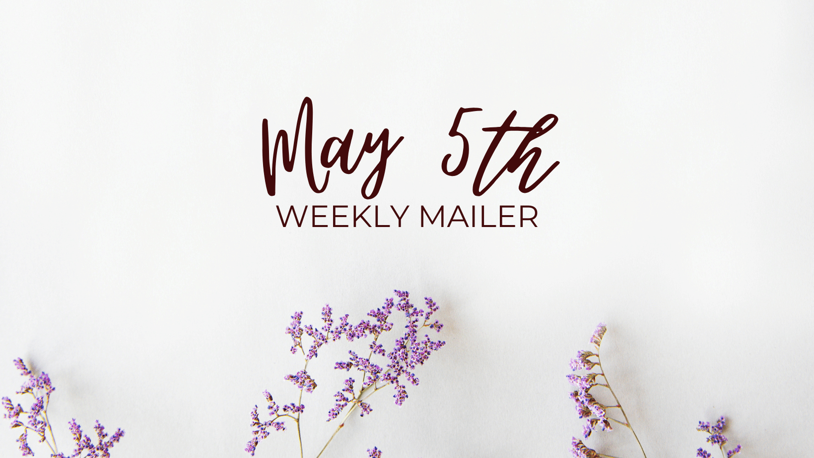 Weekly Newsletter May 5th | St. Paul's United Methodist Church Ocala