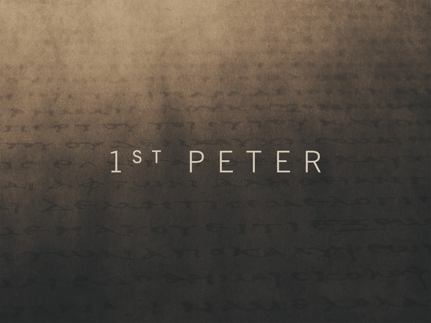 1 Peter: Finding Hope in Hardship | Stones Crossing Church