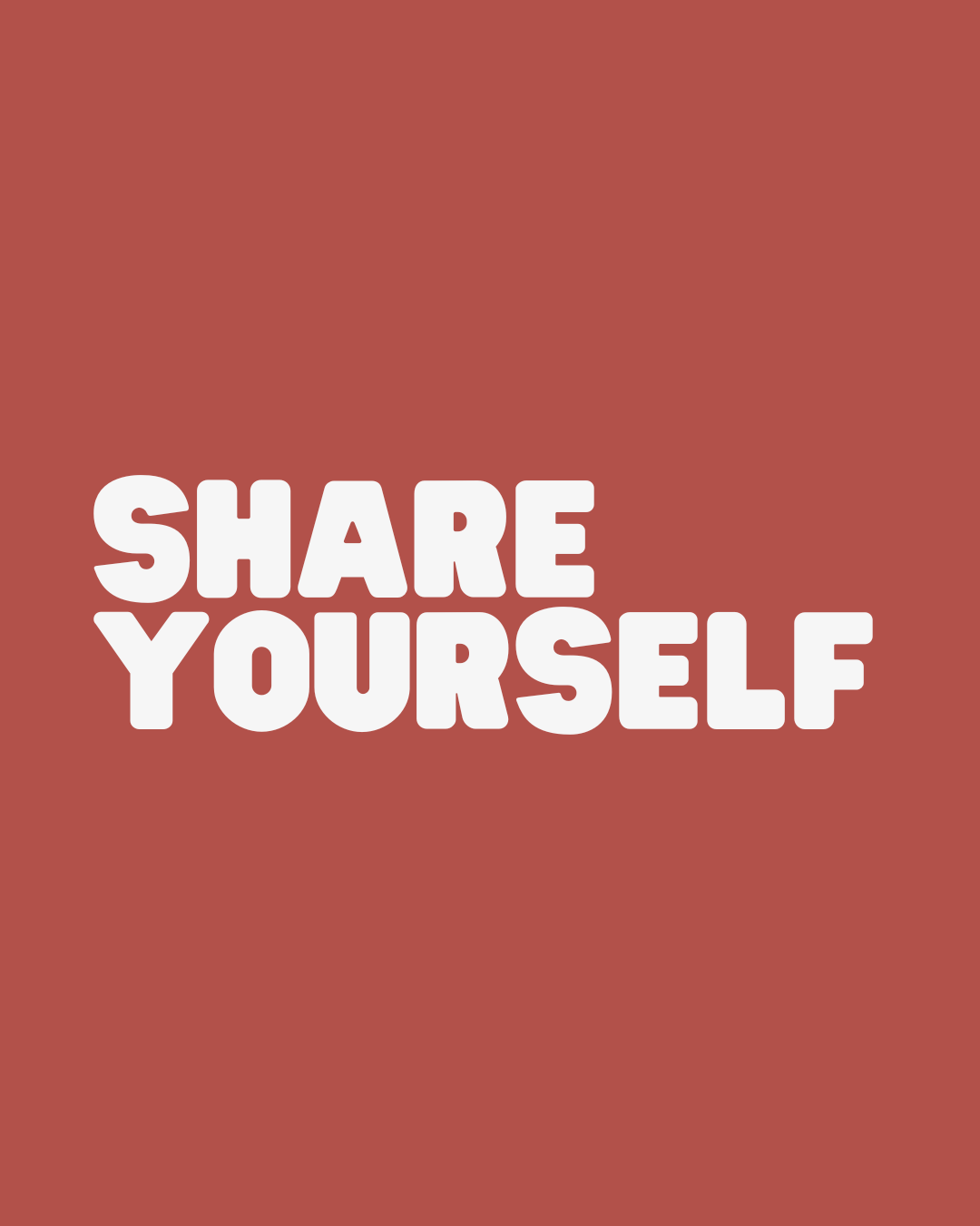 Share Yourself | The Crossing