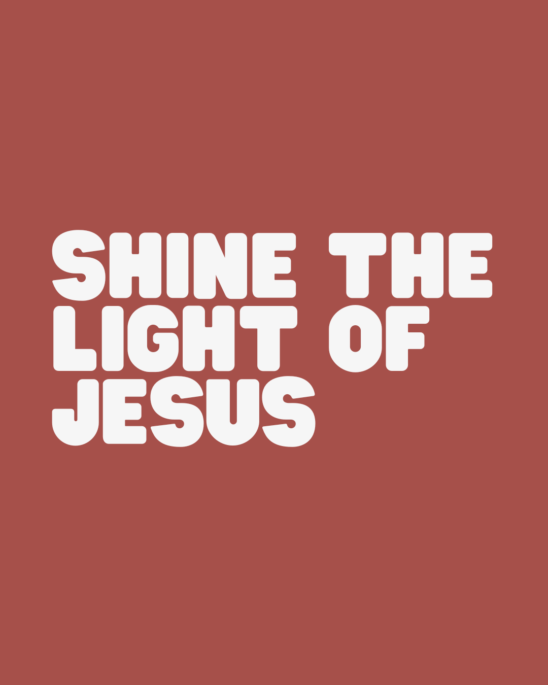 Shine The Light Of Jesus | The Crossing