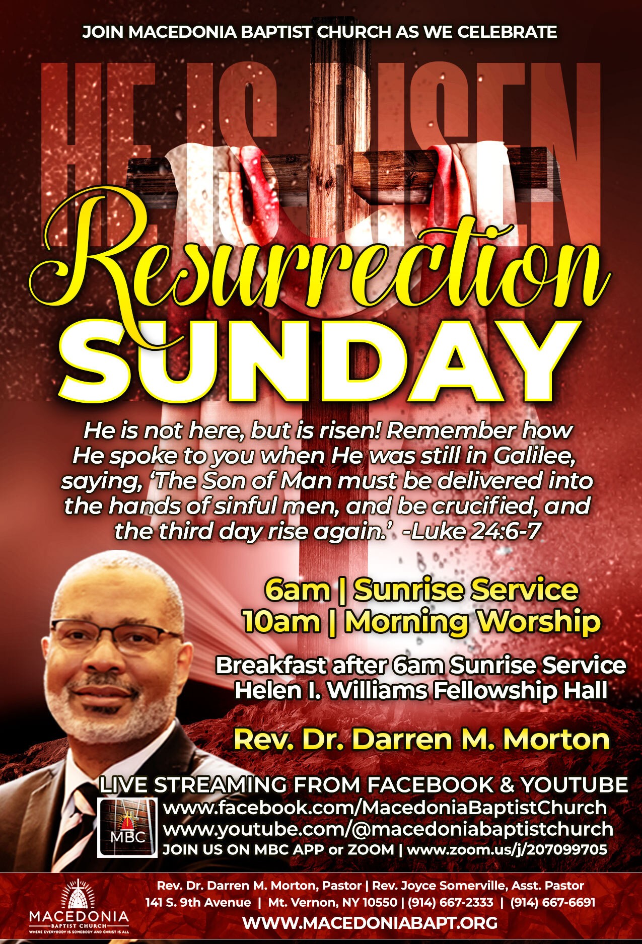 Resurrection Sunday | Macedonia Baptist Church - 11359