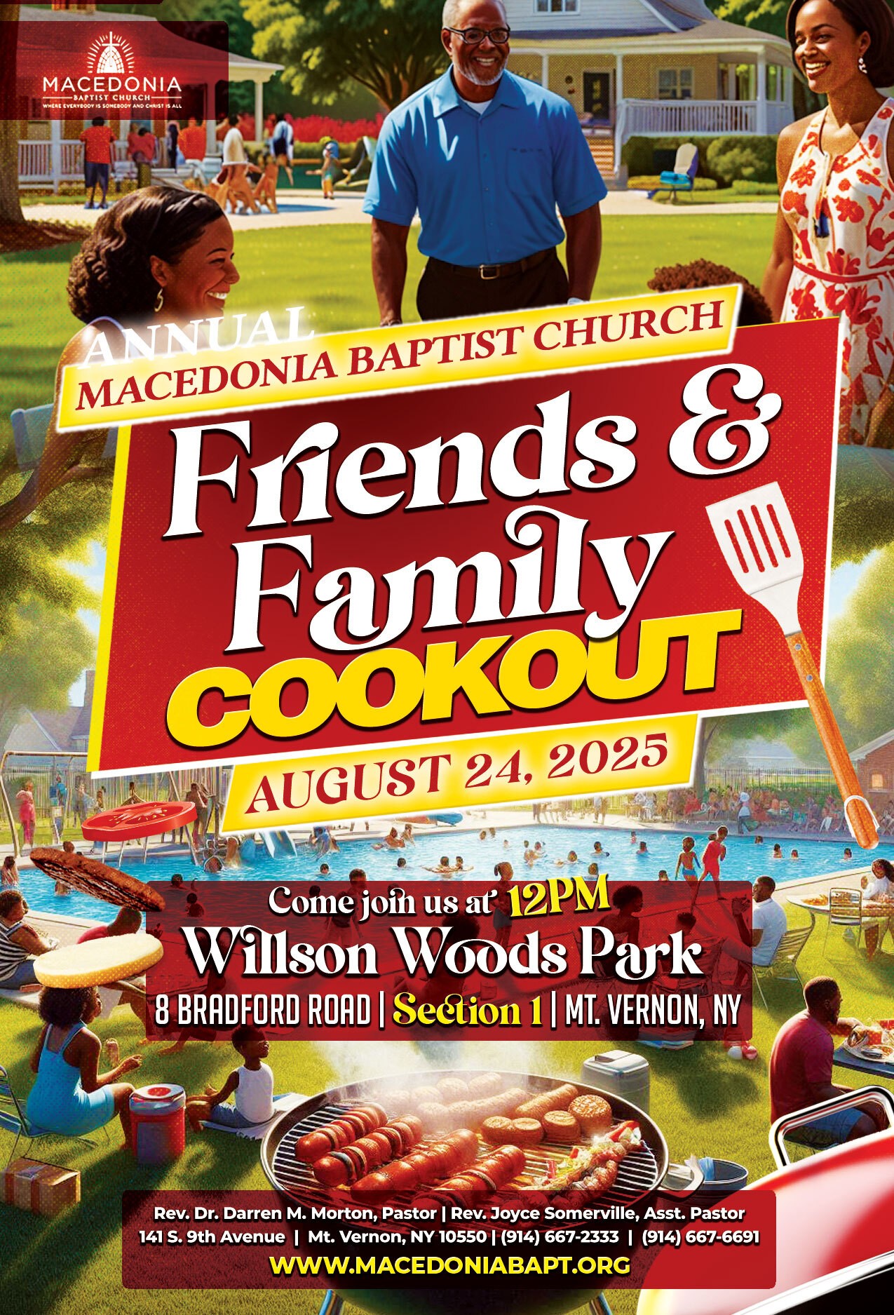 MBC Friends & Family Cookout | Macedonia Baptist Church - 11359