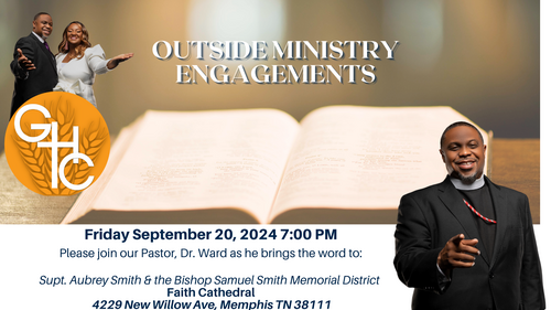 Greater Harvest Church of God in Christ - Home