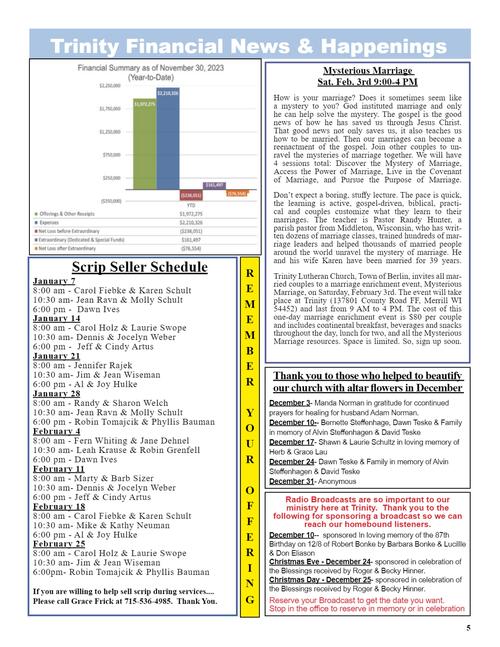 Trinity Merrill - Worship Resources