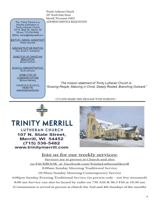 Trinity Merrill - Worship Resources