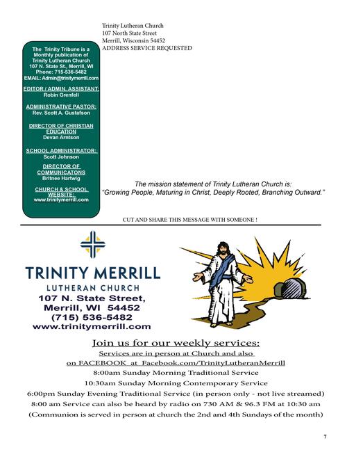 Trinity Merrill - Worship Resources