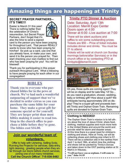 Trinity Merrill - Worship Resources