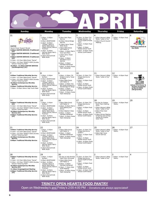 Trinity Merrill - Worship Resources