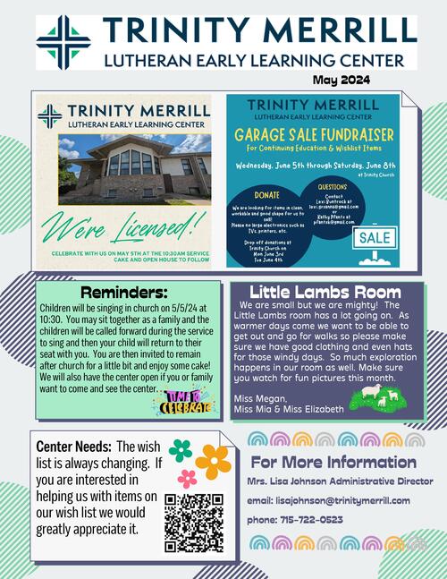 Trinity Merrill - Early Learning Center Resources
