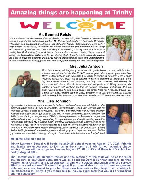 Trinity Merrill - Worship Resources