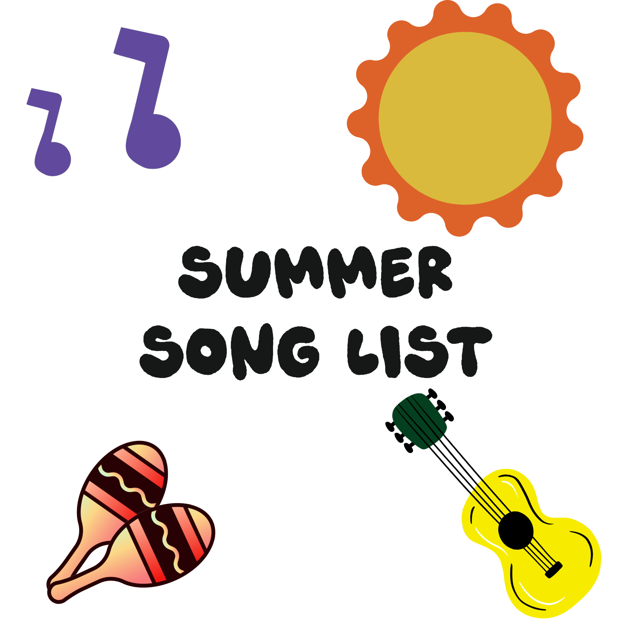 Summer Song List | Christchurch Newport