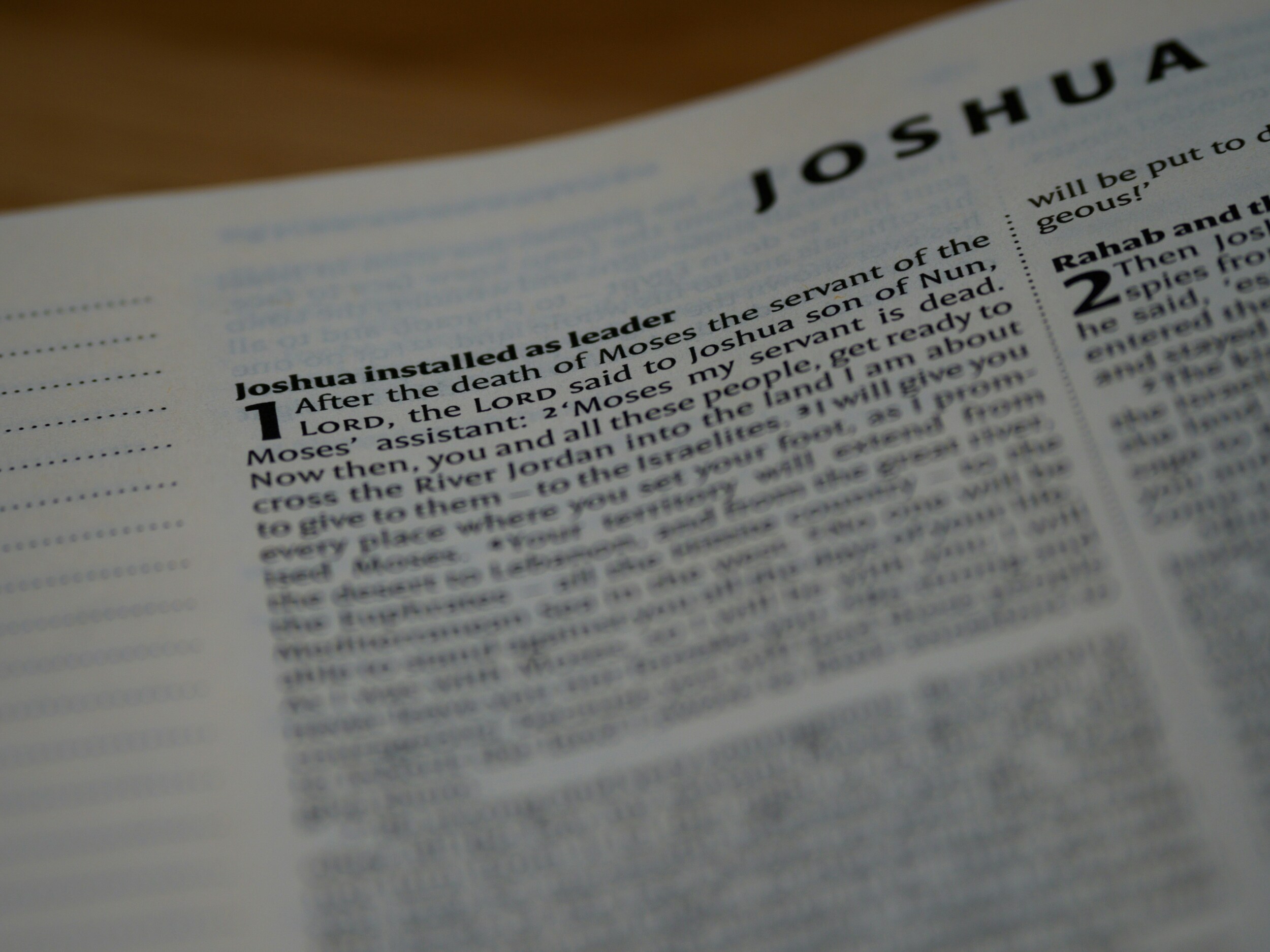Joshua Part One | Christchurch Newport