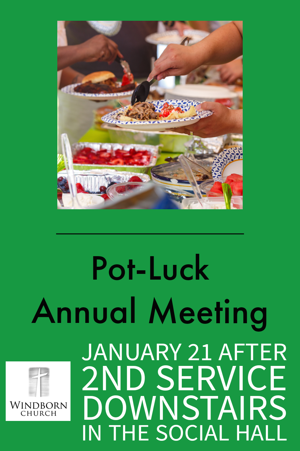 Annual Meeting Pot-Luck | Windborn Church
