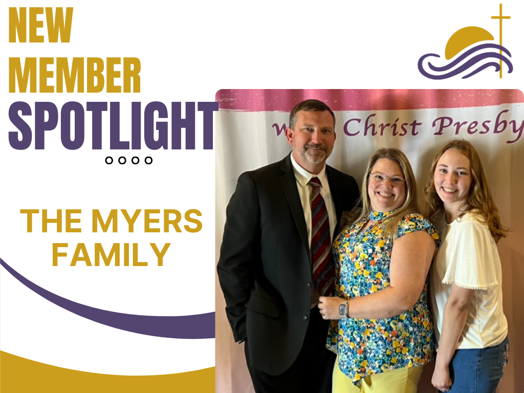 GET TO KNOW THE MYERS FAMILY | Christ Presbyterian Church Daphne