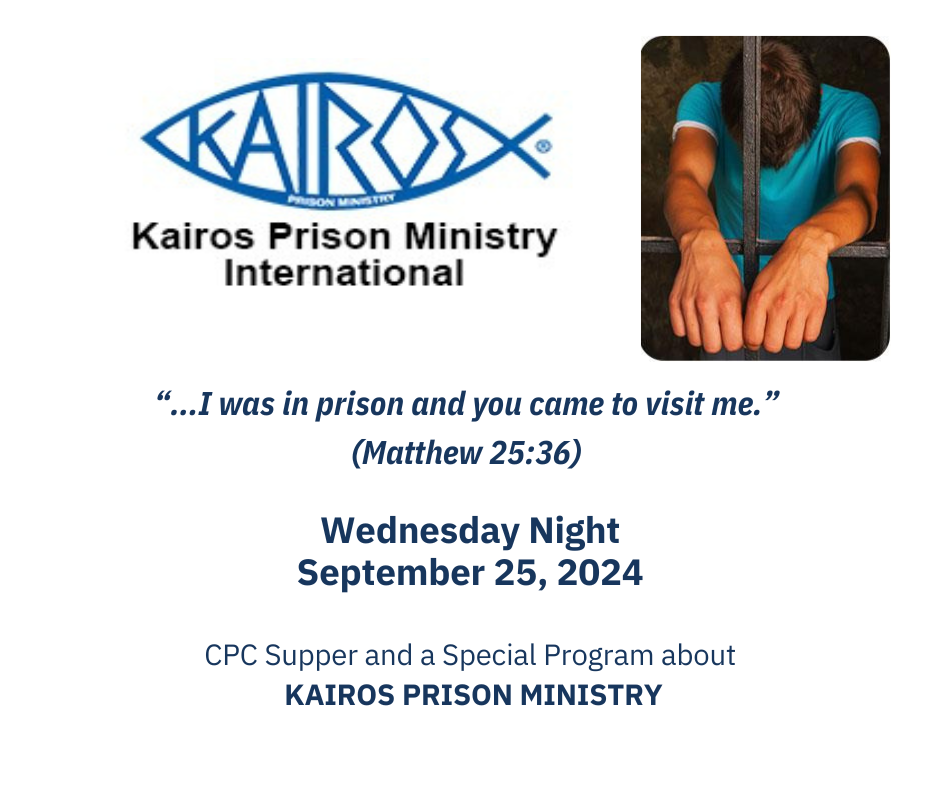 KAIROS PRISON MINISTRY | Christ Presbyterian Church Daphne