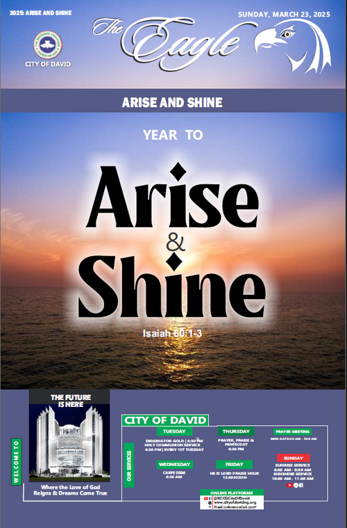 RCCG CITY OF DAVID - Eagle Magazine