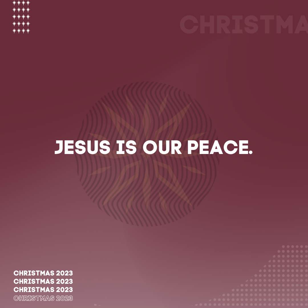Jesus is our peace. | Parkway Church