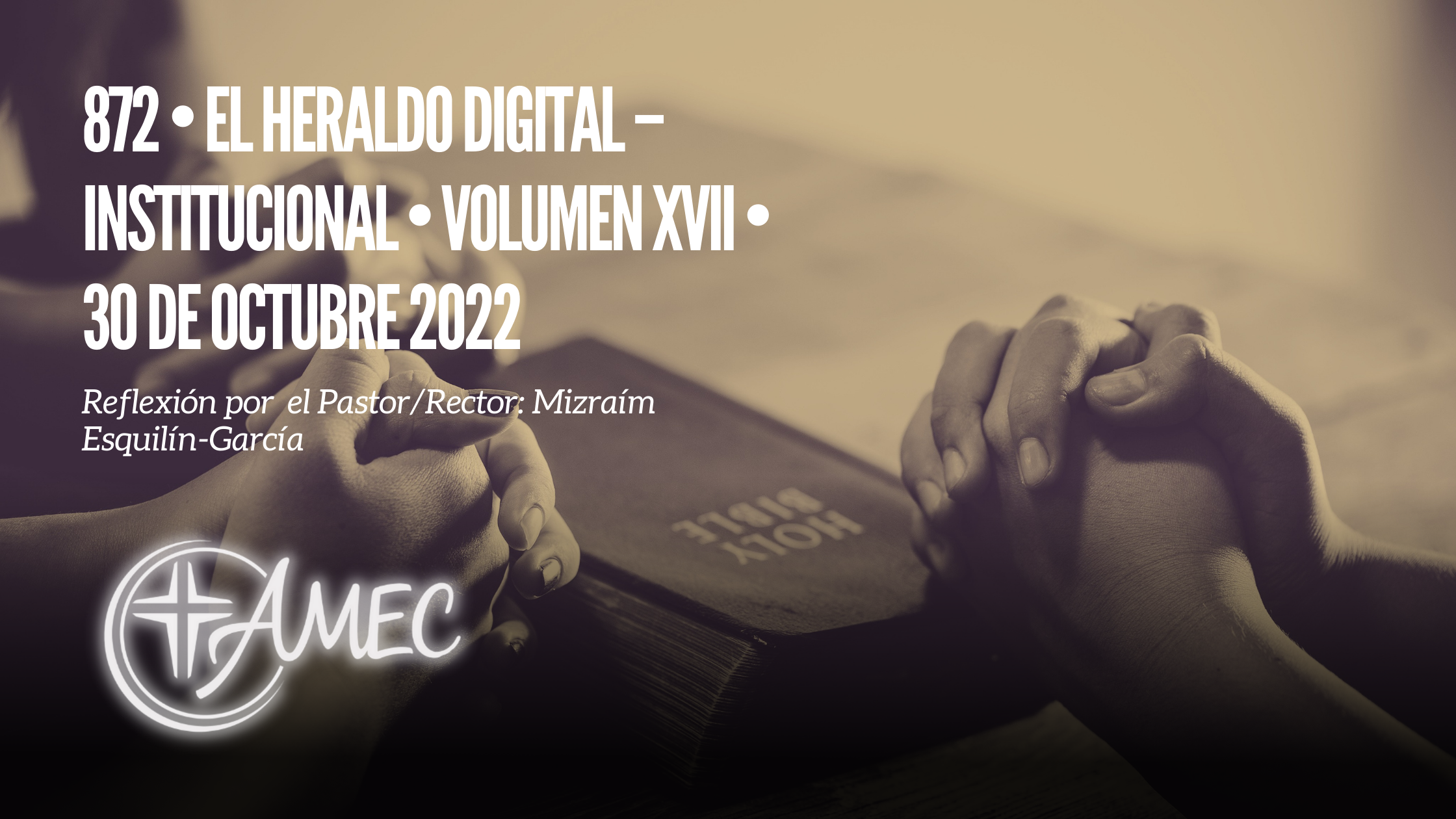 872 • El Heraldo Digital – Institucional • Volumen XVII • 30 de octubre ...