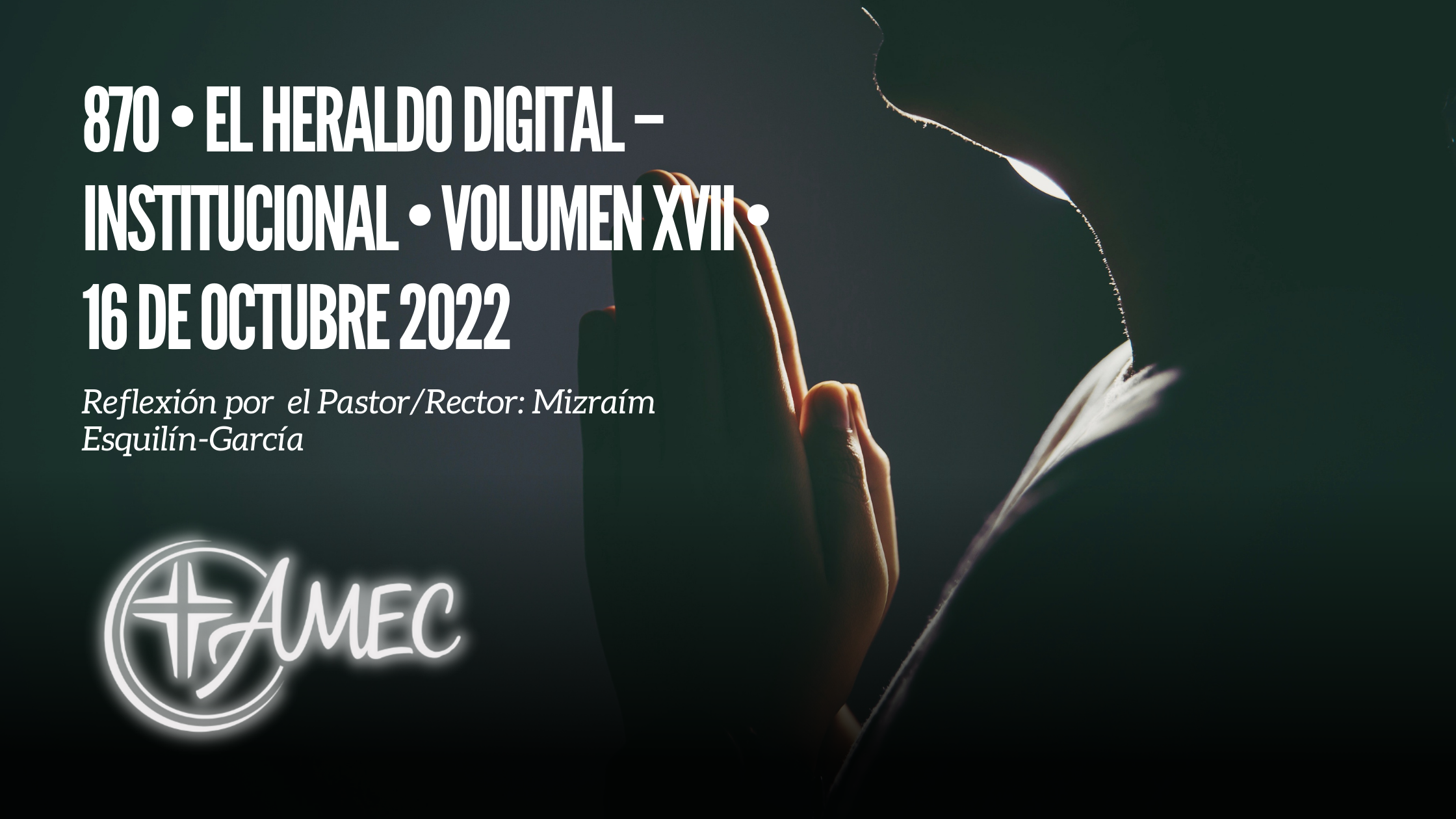 870 • El Heraldo Digital – Institucional • Volumen XVII • 16 de octubre ...
