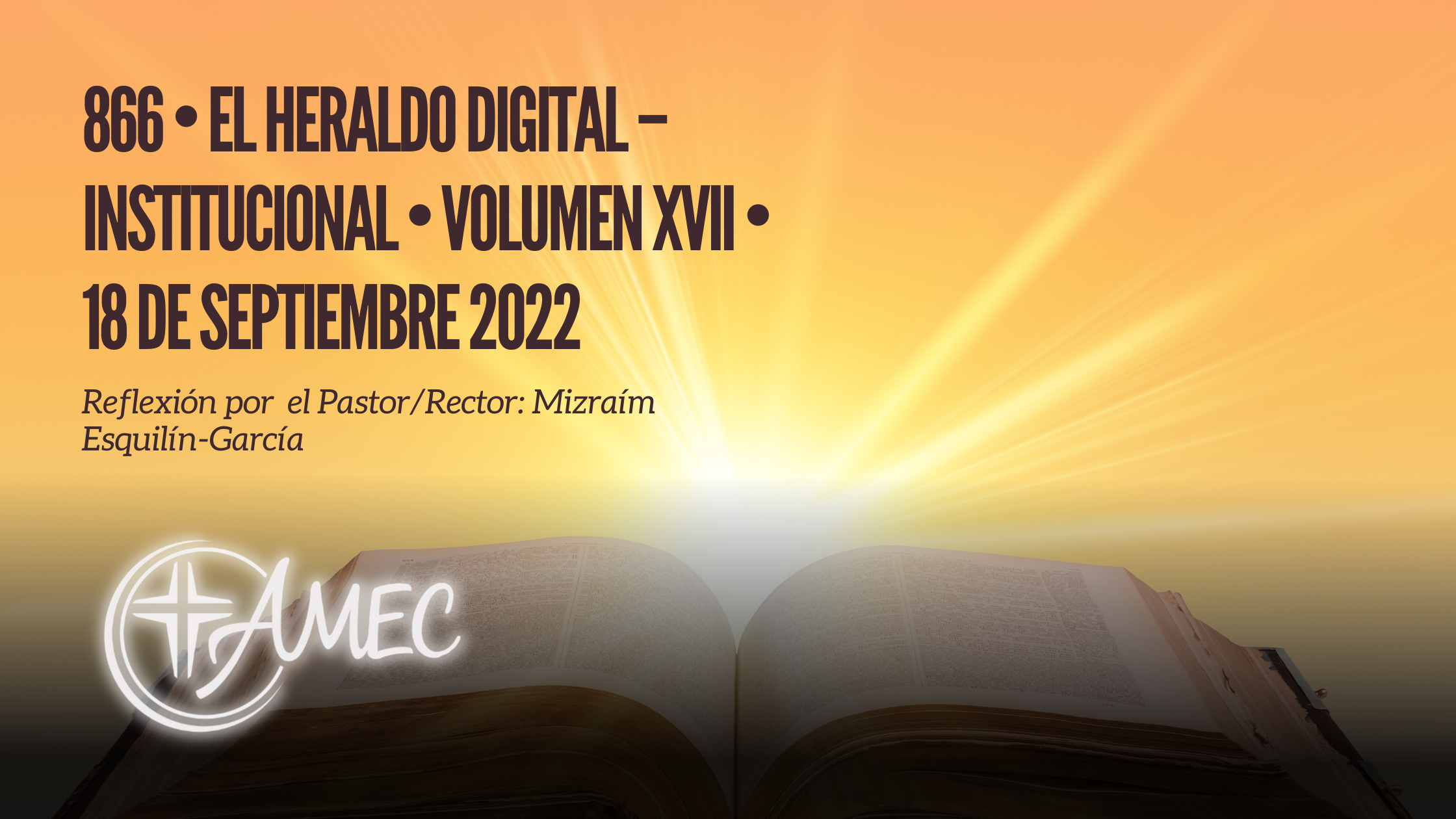 866 • El Heraldo Digital – Institucional • Volumen XVII • 18 de ...