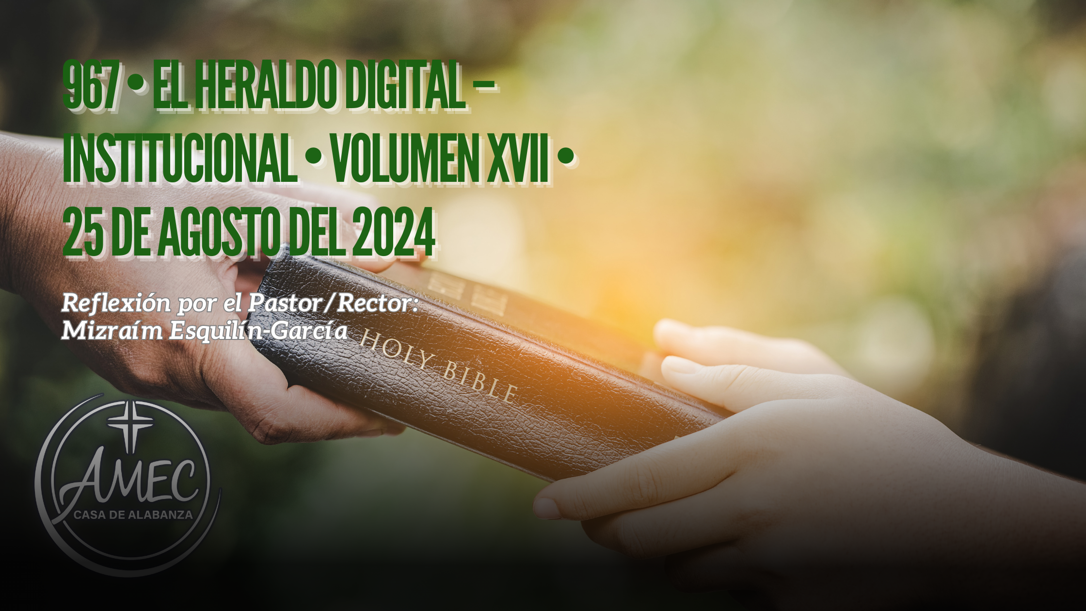 967 • El Heraldo Digital – Institucional • Volumen XVII • 25 de agosto ...