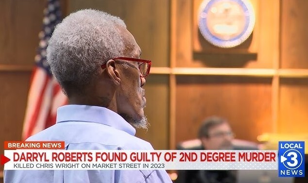 Darryl Roberts guilty of firearm charge, 2nd degree murder in 2023 ...
