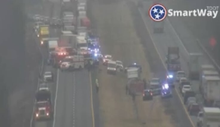 Multi-vehicle crash on I-75 South Tuesday afternoon | Mix 104.1 WCLE