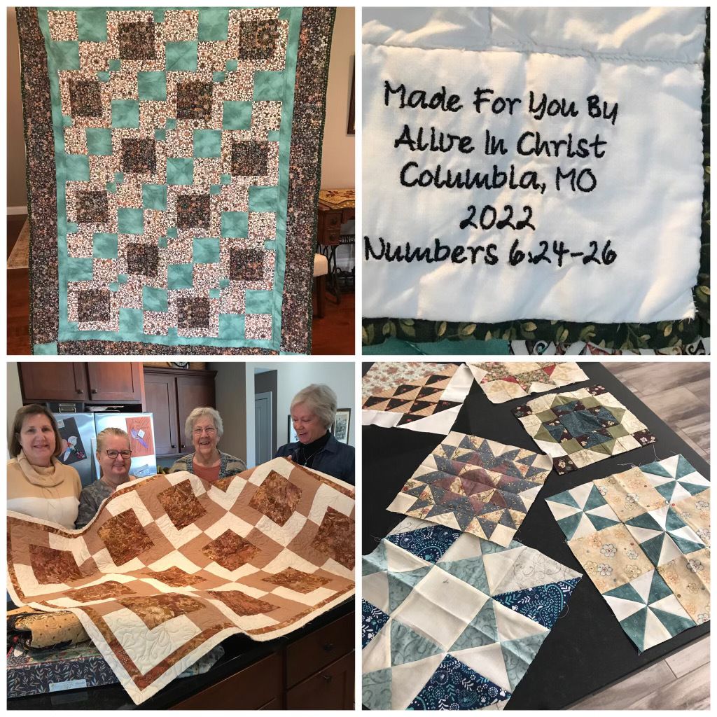 AIC Quilting Group - Who They Are and What They Are Doing! | Alive In ...