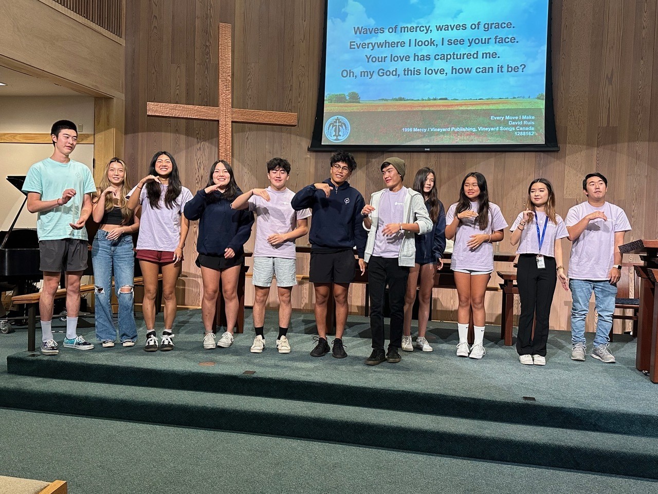 Junior High Camp and Asian Camp Reflection Sunday | Wesley United ...