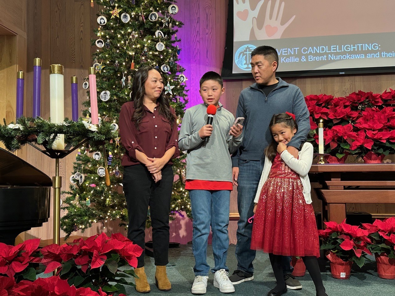 Christmas Sunday Service and Advent Candlelighting | Wesley United ...