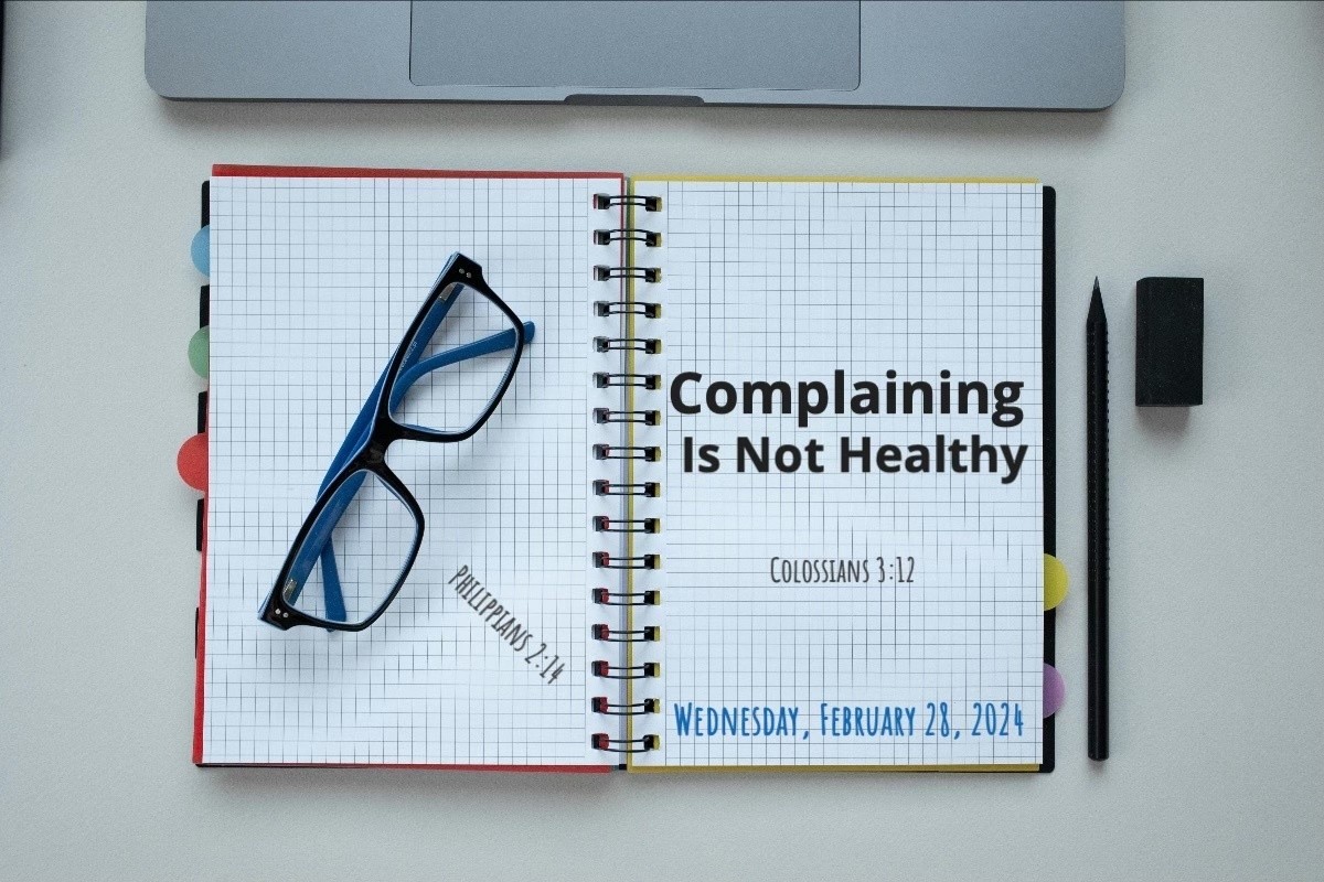 Complaining Is Not Healthy | Crossroads Church Staten Island